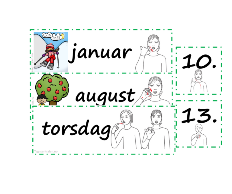 Dagsplan – skole – Tegnsentralen